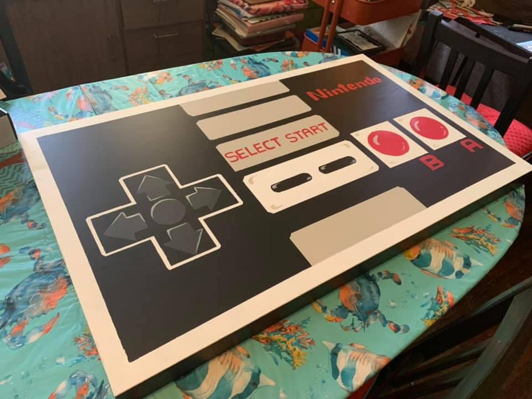 Vintage Video Game Controller Wall Hanging - Etsy