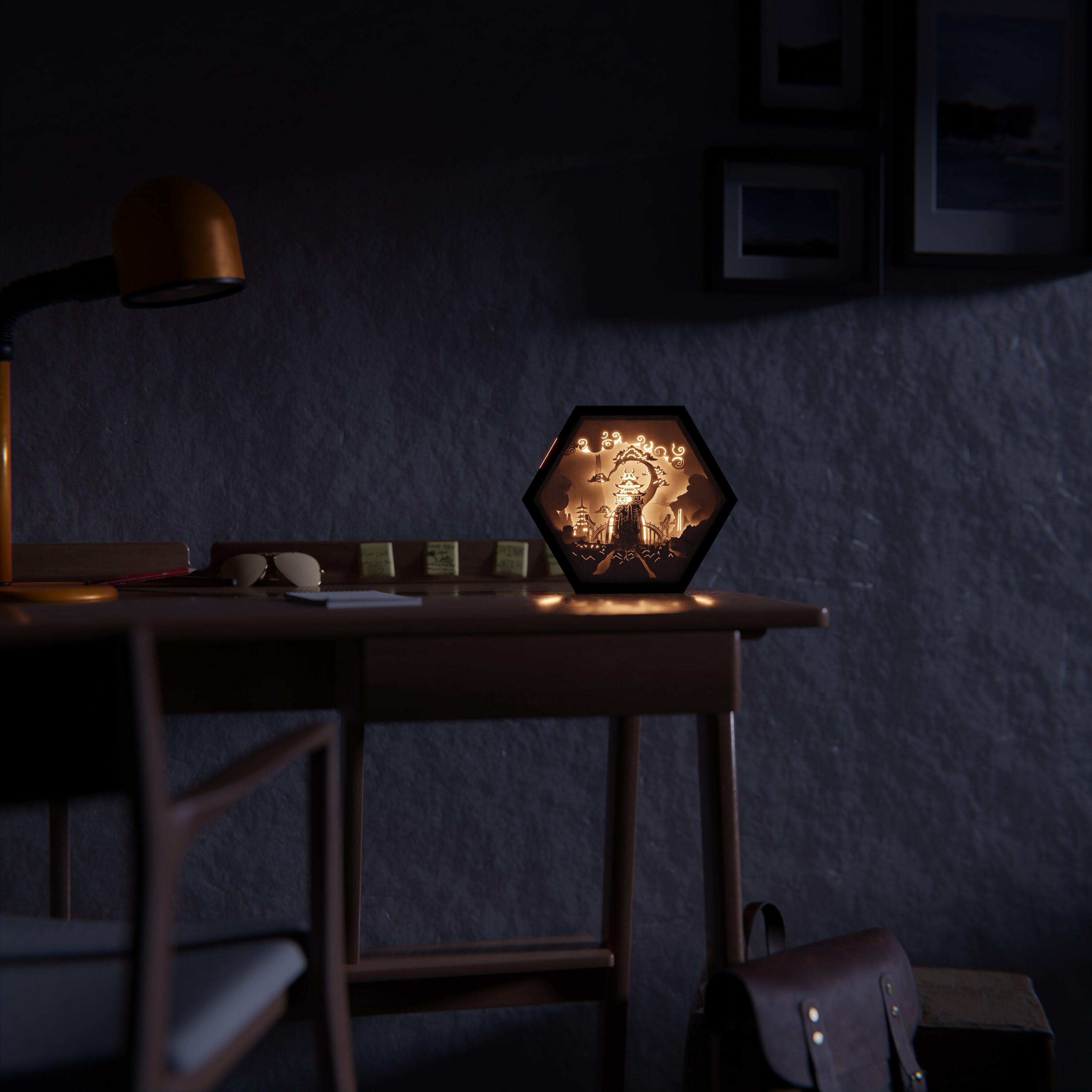 Wano City Pirates Anime Light Box Diy Templates 2 in 1 PDF SVG DXF ...