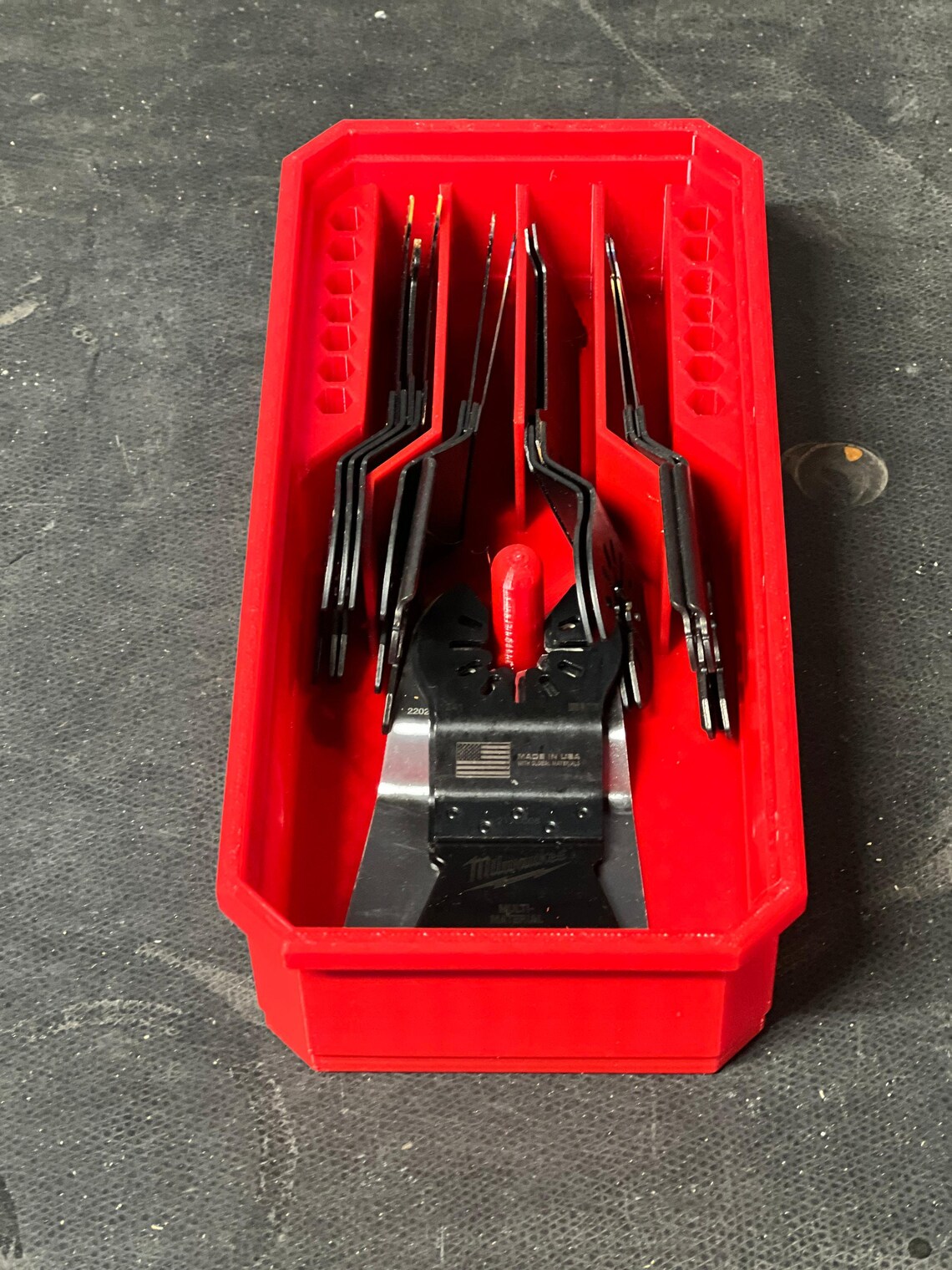 Narrow and Wide Oscillating Saw Blade Holder for Milwaukee Packout ...