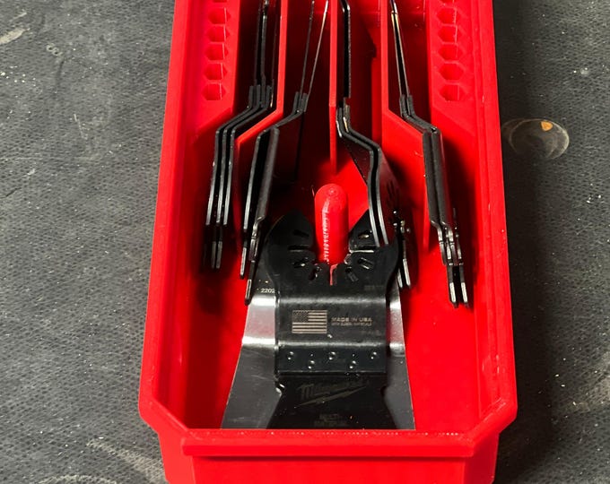 Narrow and Wide Oscillating Saw Blade Holder for Milwaukee Packout ...