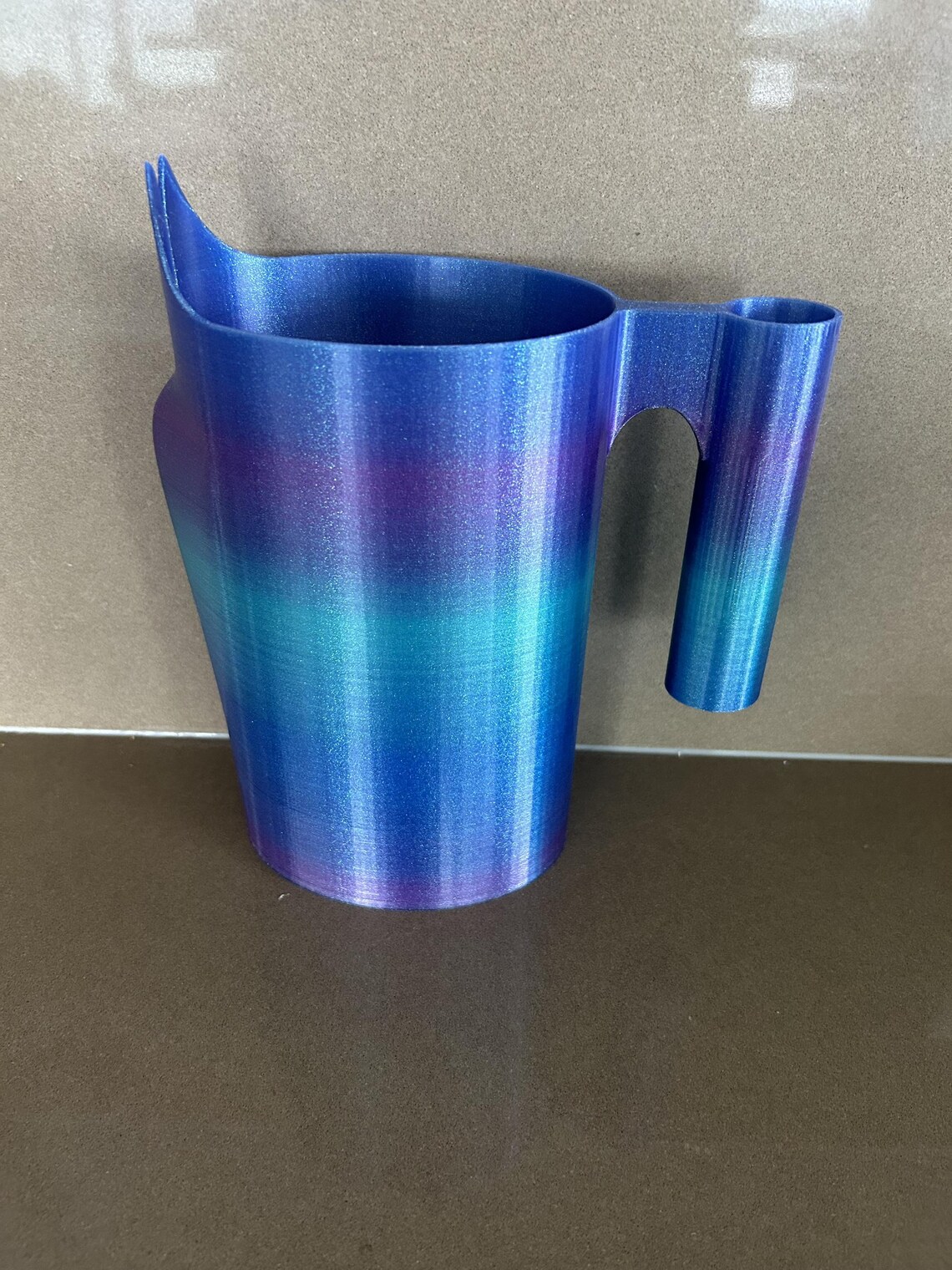 Milk Bag Pitcher Blue Fusion - Etsy