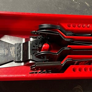 Narrow and Wide Oscillating Saw Blade Holder for Milwaukee Packout ...