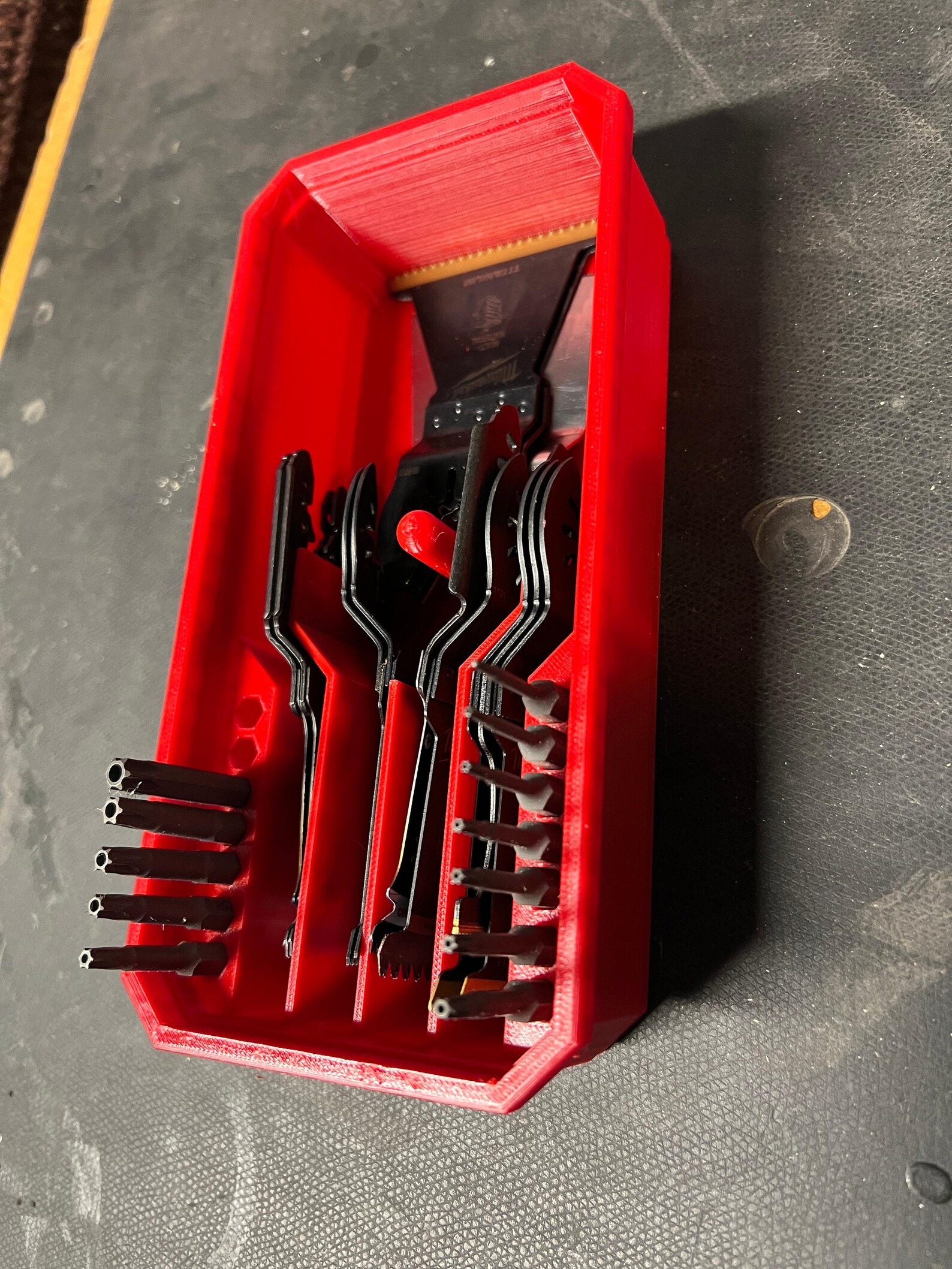 Narrow and Wide Oscillating Saw Blade Holder for Milwaukee Packout ...