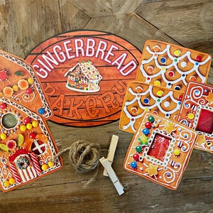 Gingerbread Bulletin Board | Holiday Activity | Christmas Classroom ...