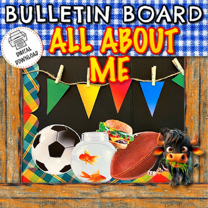 All About Me Board - Etsy