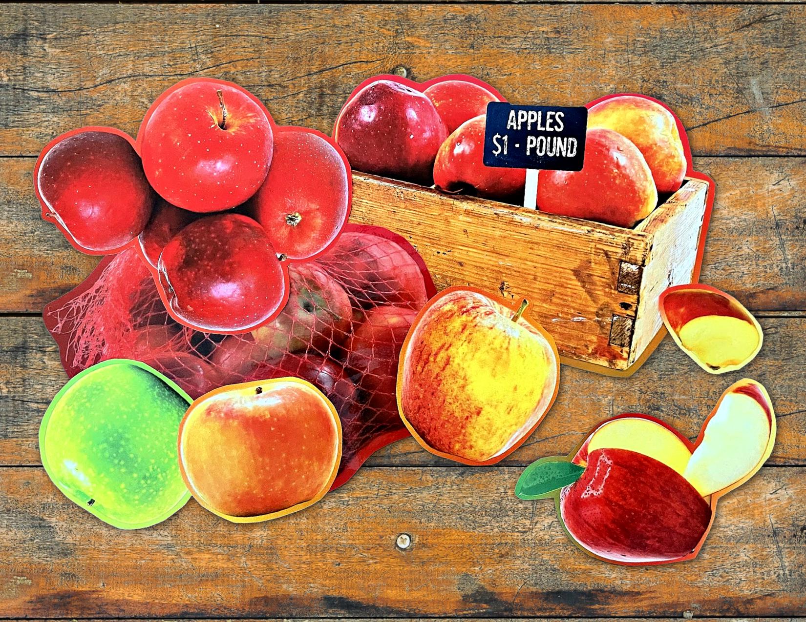 Apple Bulletin Board | Bulletin Board Kit | Classroom Decor | Door ...