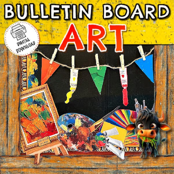 Bulletin Board Art - Etsy