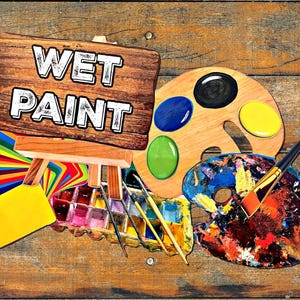 Art Bulletin Board | Bulletin Board Kit | Art Classroom Decor | Door ...