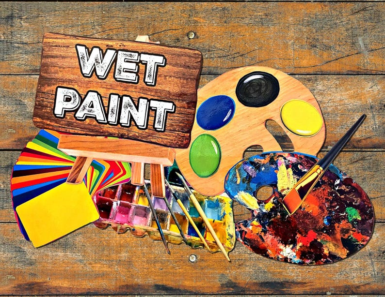 Art Bulletin Board | Bulletin Board Kit | Art Classroom Decor | Door ...