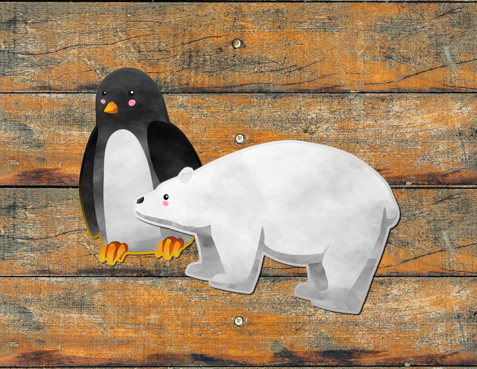 Arctic Animal Bulletin Board | Bulletin Board Preschool | Arctic Animal ...