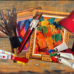Art Bulletin Board | Bulletin Board Kit | Art Classroom Decor | Door ...