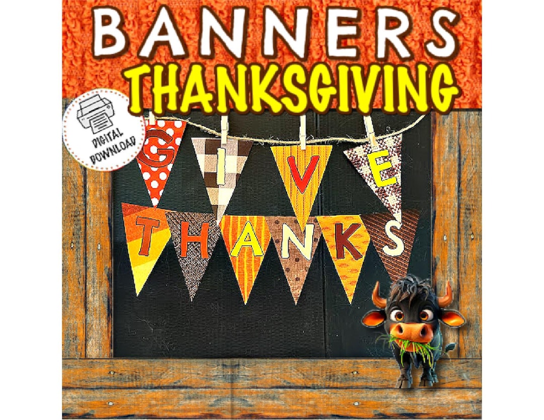 Thanksgiving Bulletin Board Banners | Bulletin Board Banners ...