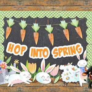 Spring Bulletin Board | Bulletin Board Preschool | Spring Classroom ...