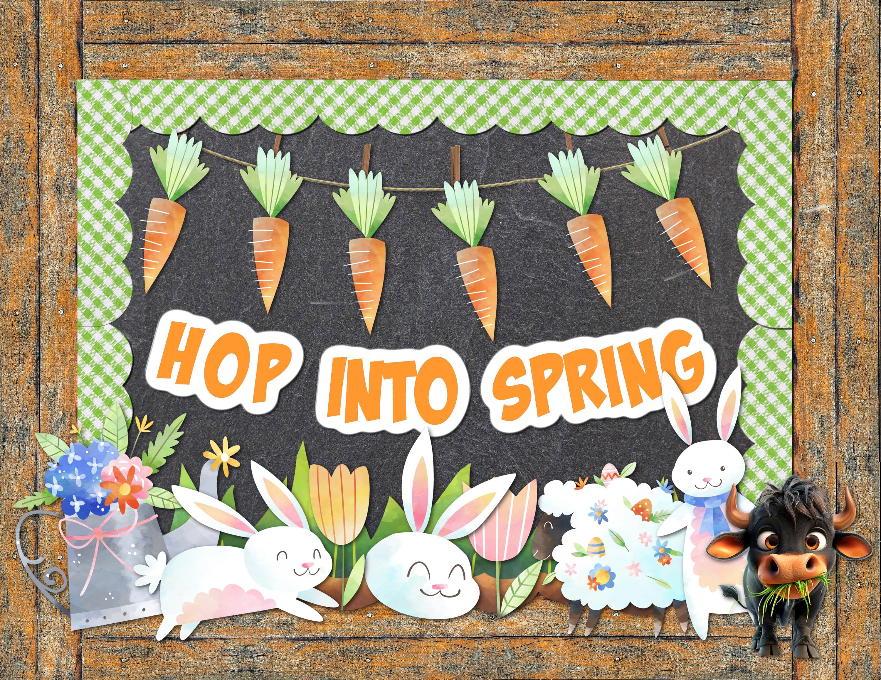 Spring Bulletin Board | Bulletin Board Preschool | Spring Classroom ...