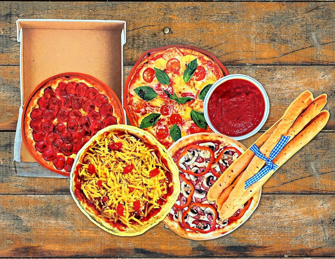 Pizza Bulletin Board | Bulletin Board Kit | Pizza Classroom Decor ...