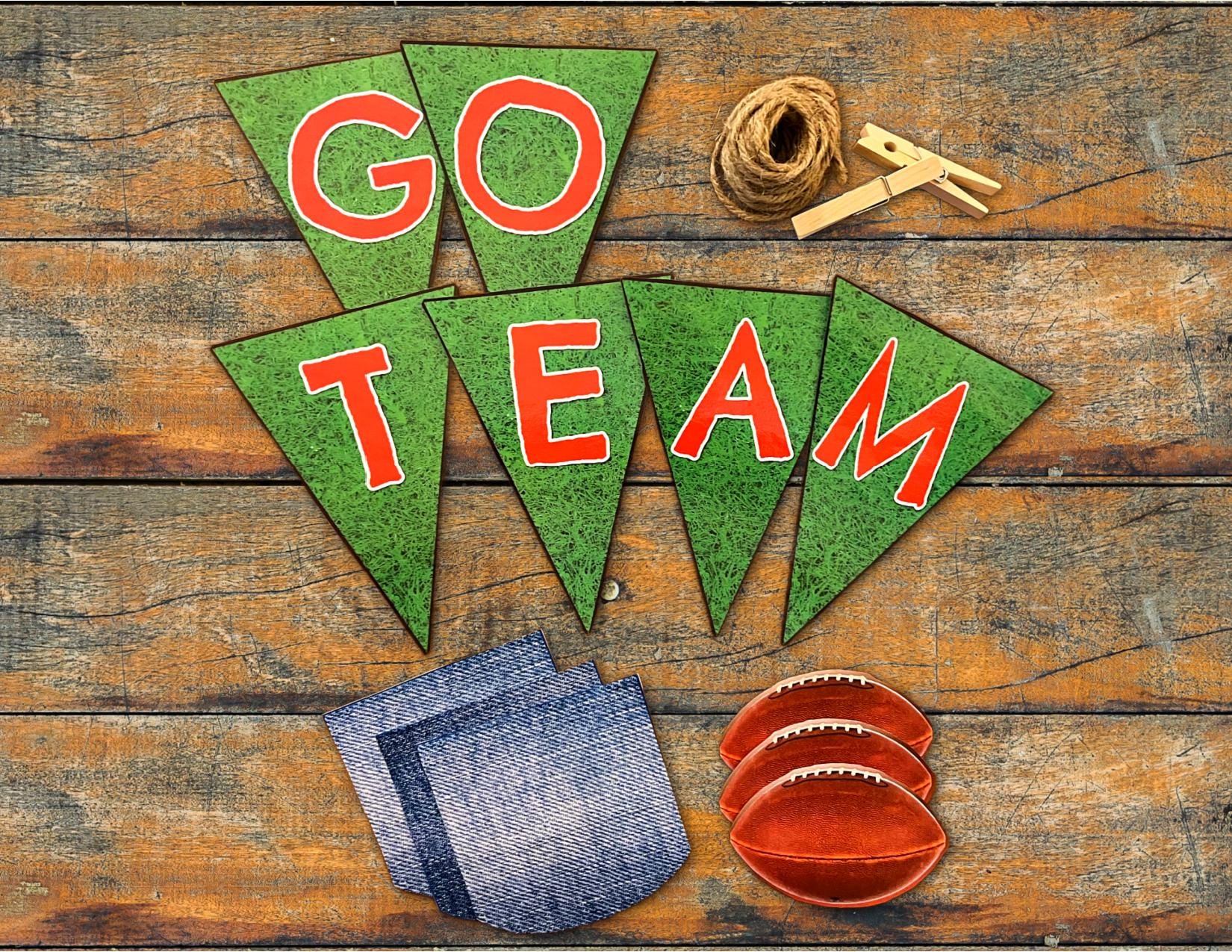 Football Bulletin Board | Bulletin Board Kit | Super Bowl Decor | Door ...