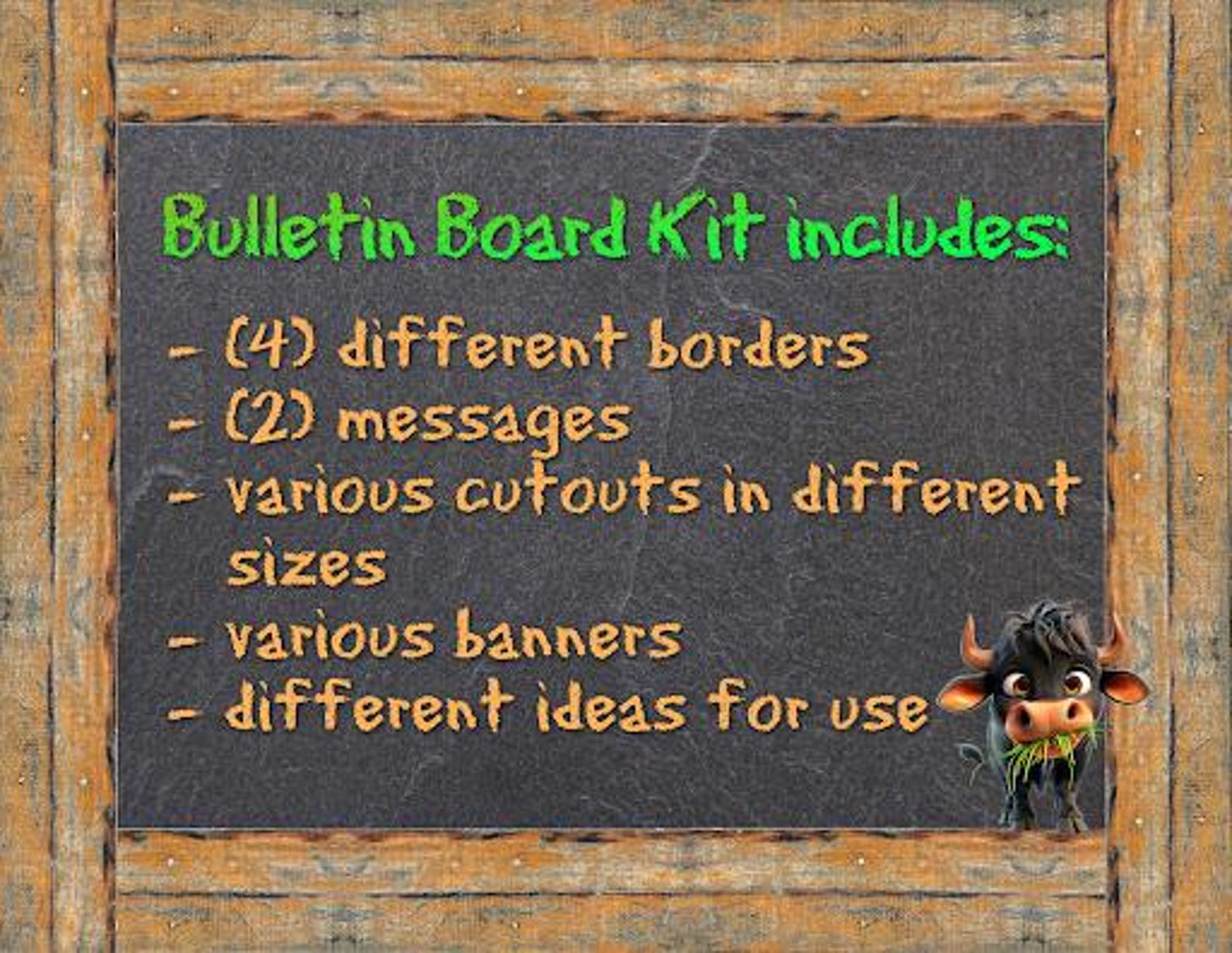 Woodland Animal Bulletin Board | Bulletin Board Decor Preschool ...