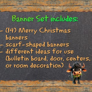 Christmas Bulletin Board Banners | Holiday Decor | Bulletin Board ...