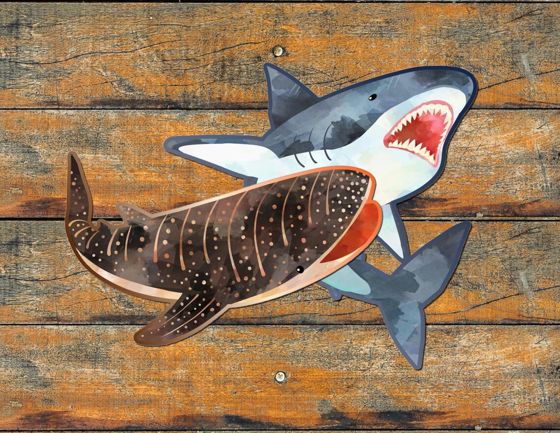 Shark Bulletin Board | Bulletin Board Decor | Shark Decor | Door ...
