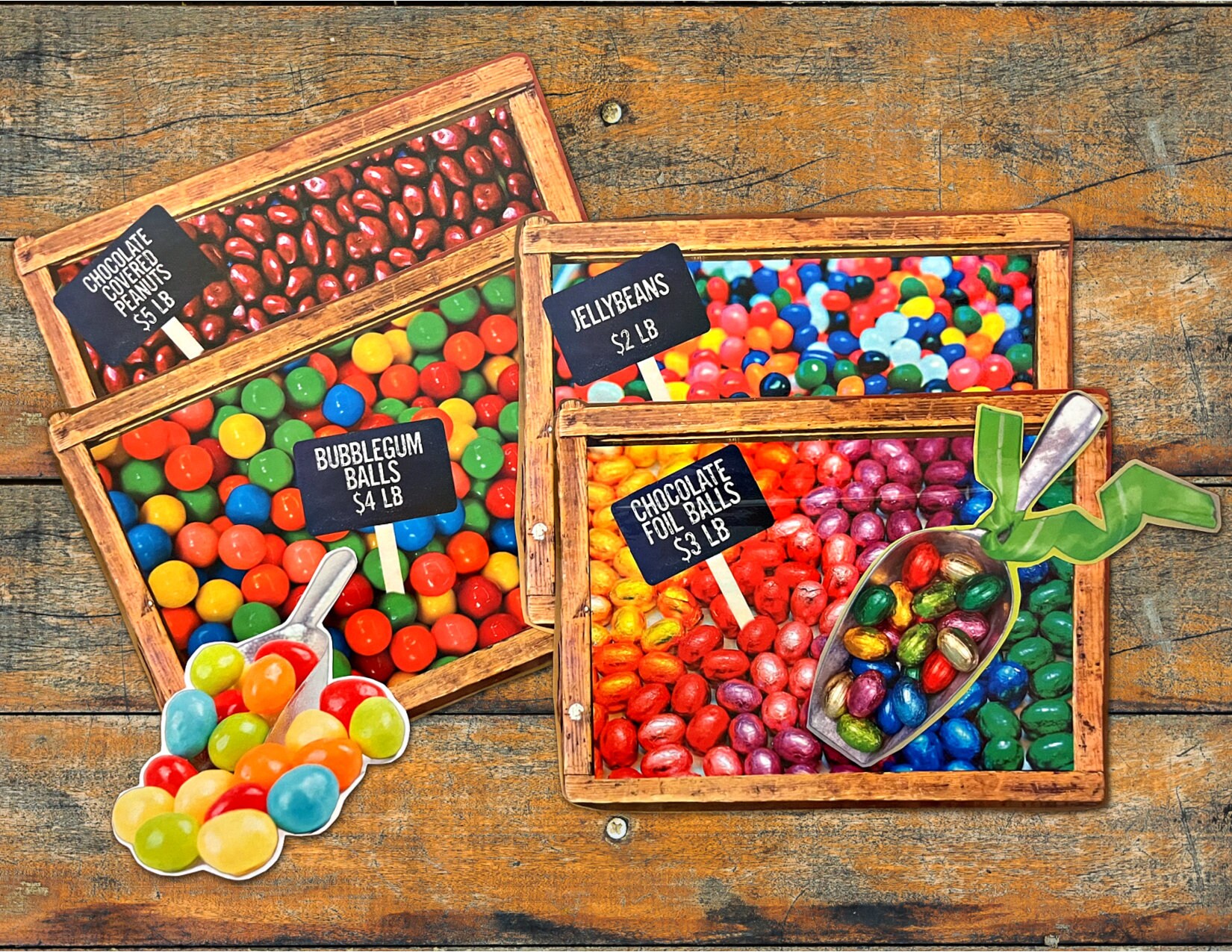 Candy Bulletin Board | Bulletin Board Kit | Classroom Decor | Door ...