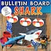 Shark Bulletin Board | Bulletin Board Decor | Shark Decor | Door ...