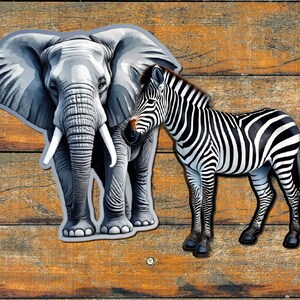 Safari Bulletin Board Cutouts | Bulletin Board Decor | Safari Decor ...