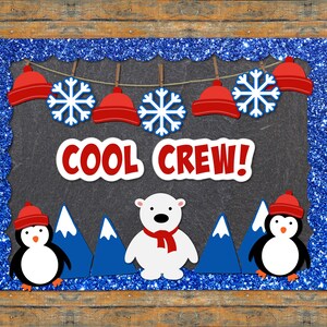 Winter Bulletin Board | Bulletin Board Decor | Winter Classroom Decor ...