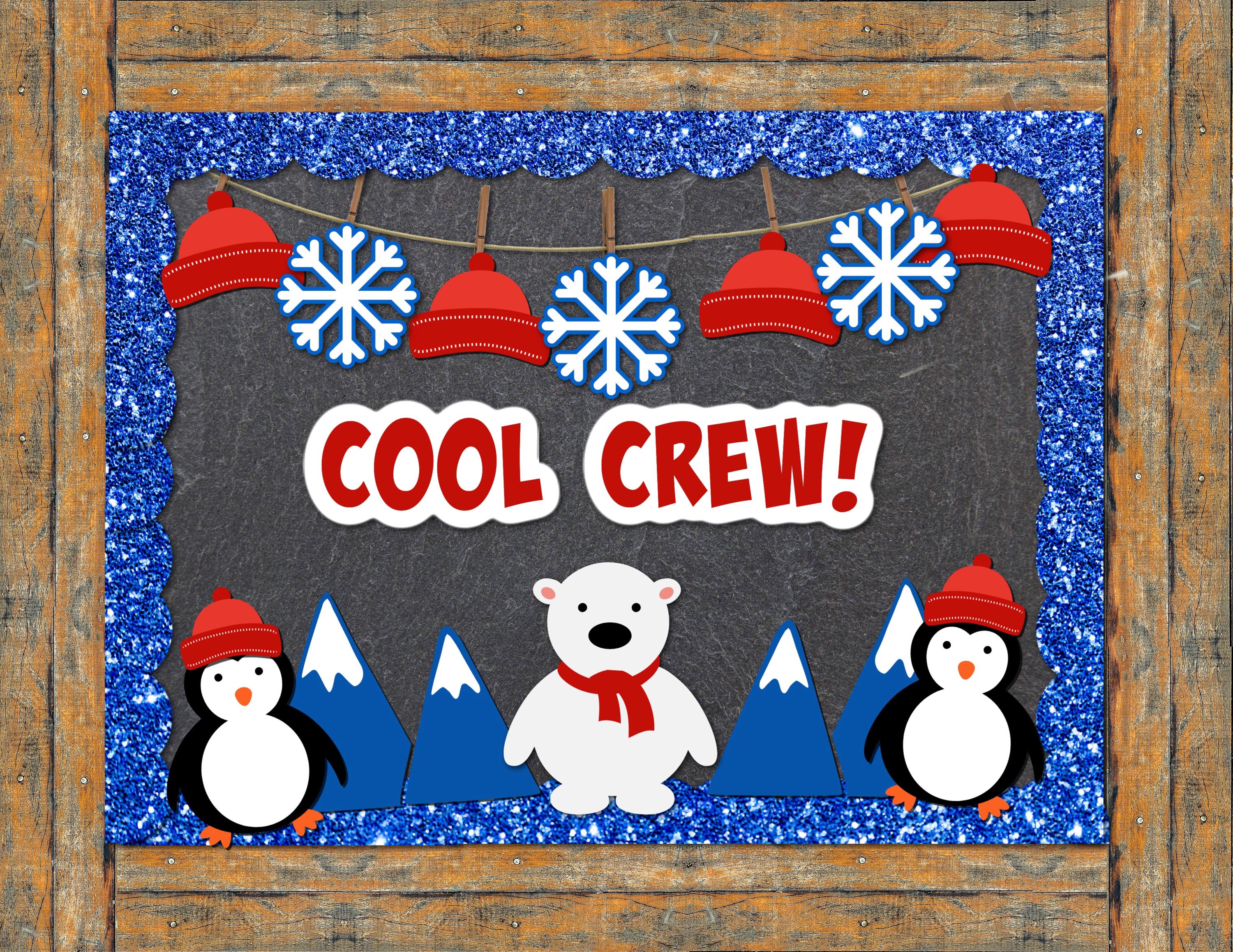 Winter Bulletin Board | Bulletin Board Decor | Winter Classroom Decor ...