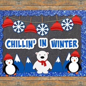 Winter Bulletin Board | Bulletin Board Decor | Winter Classroom Decor ...
