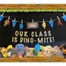 Dinosaur Bulletin Board | Bulletin Board Kit |dinosaur Classroom Decor ...