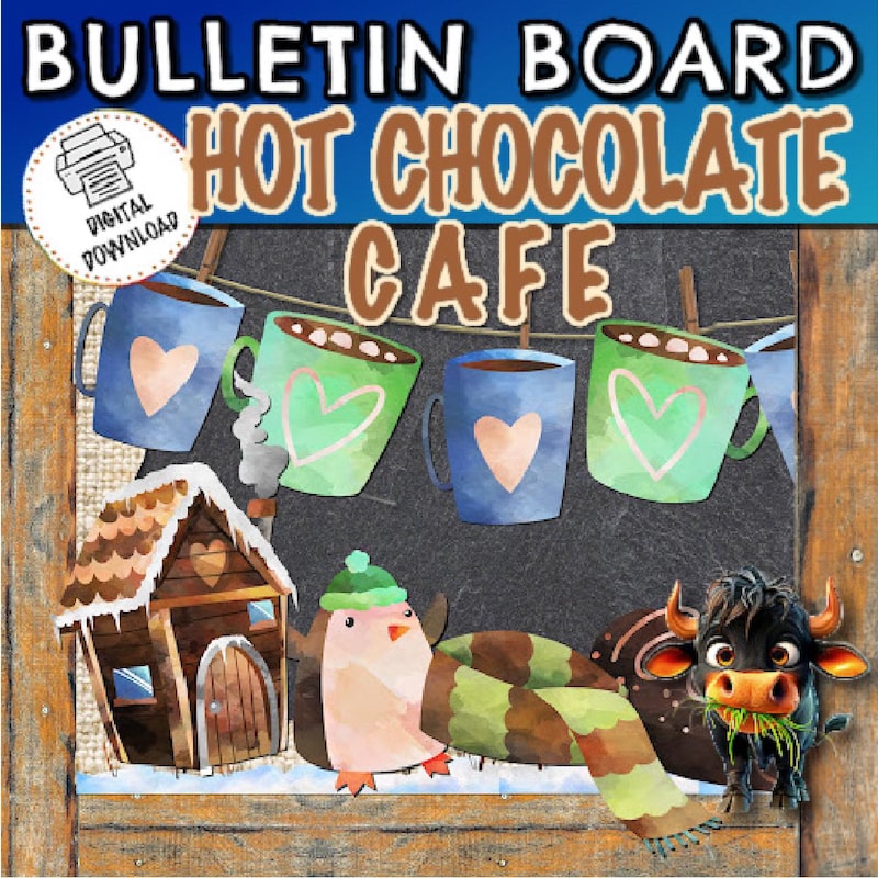 Hot Cocoa Bulletin Board - Etsy