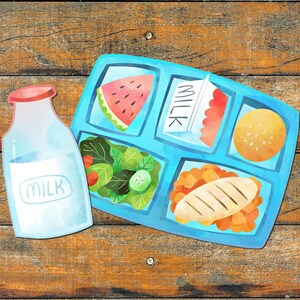 Healthy Food Bulletin Board | Bulletin Board Decor | Food Classroom ...