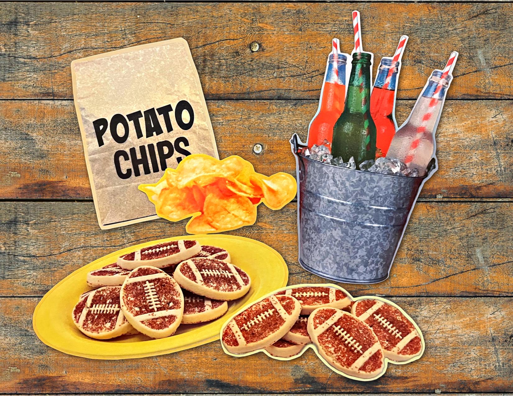 Football Bulletin Board | Bulletin Board Kit | Super Bowl Decor | Door ...