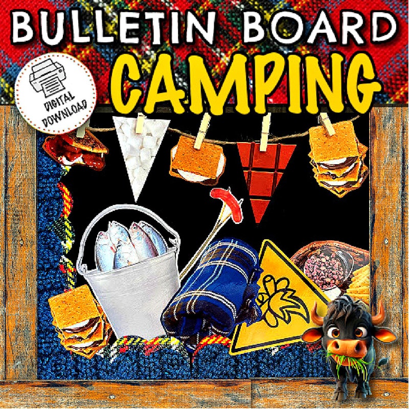 Camping Bulletin Board - Etsy