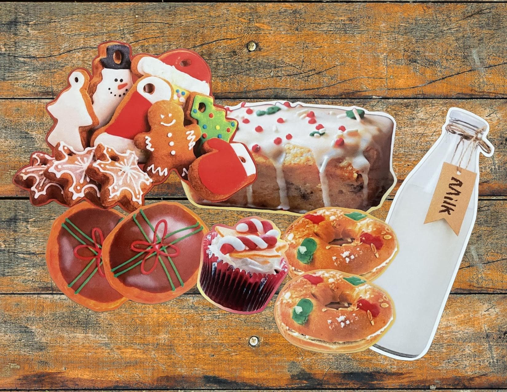Christmas Bakery Bulletin Board | Bulletin Board Kit | Christmas ...
