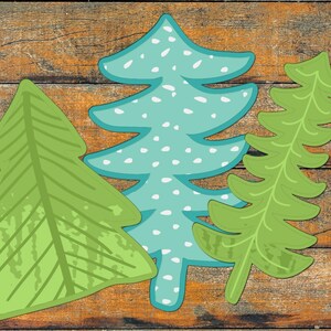 Woodland Bulletin Board | Bulletin Board Decor Preschool | Tree ...