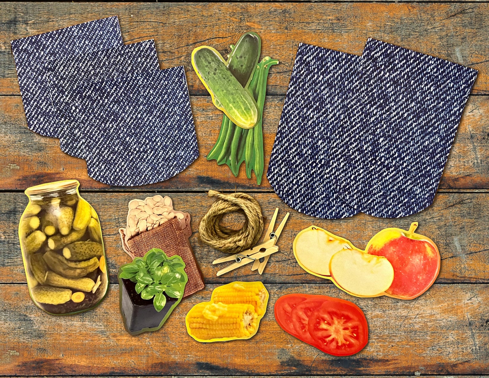 Garden Bulletin Board | Bulletin Board Kit | Farm Classroom Decor ...