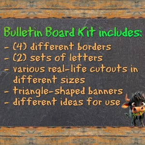 Dinosaur Bulletin Board | Bulletin Board Kit |dinosaur Classroom Decor ...