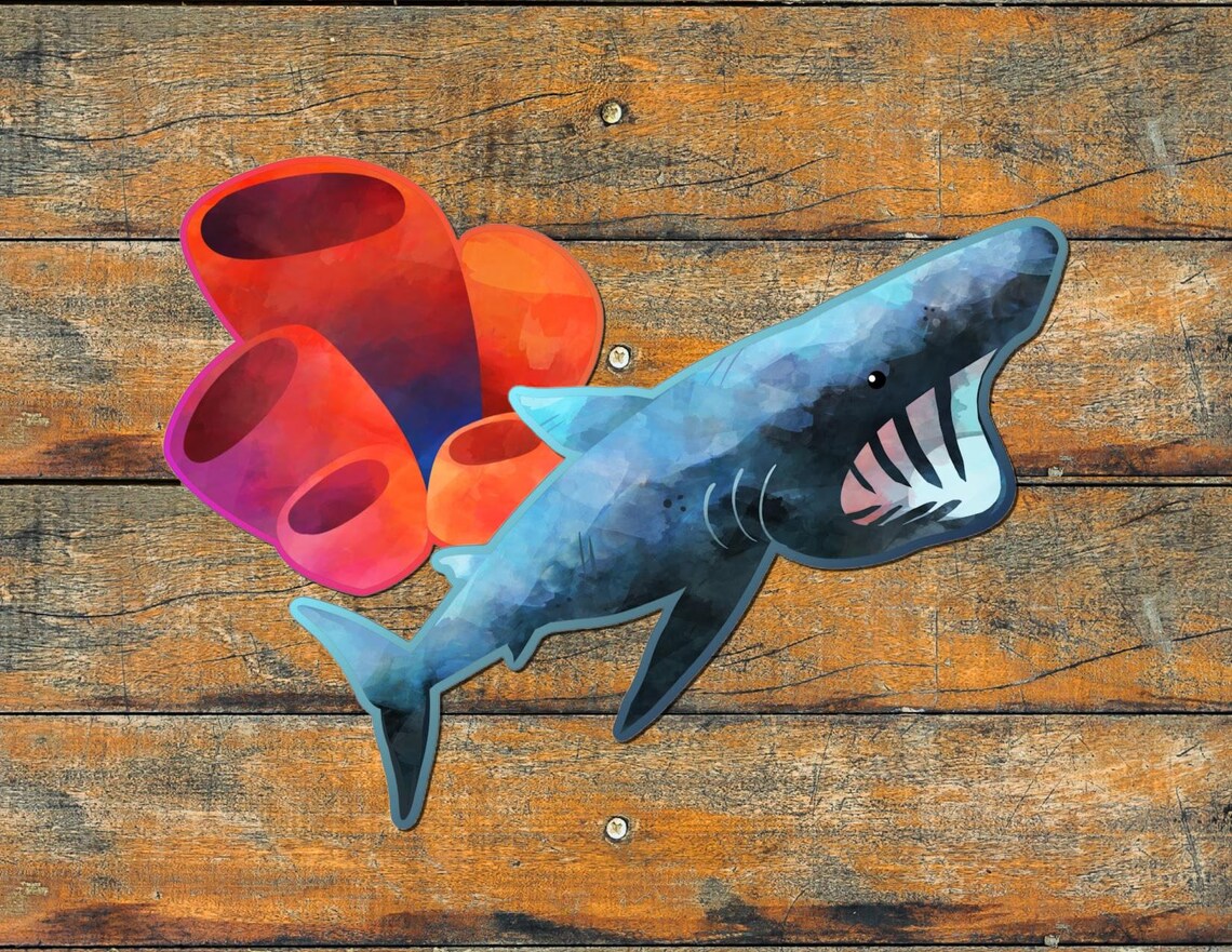 Shark Bulletin Board | Bulletin Board Decor | Shark Decor | Door ...