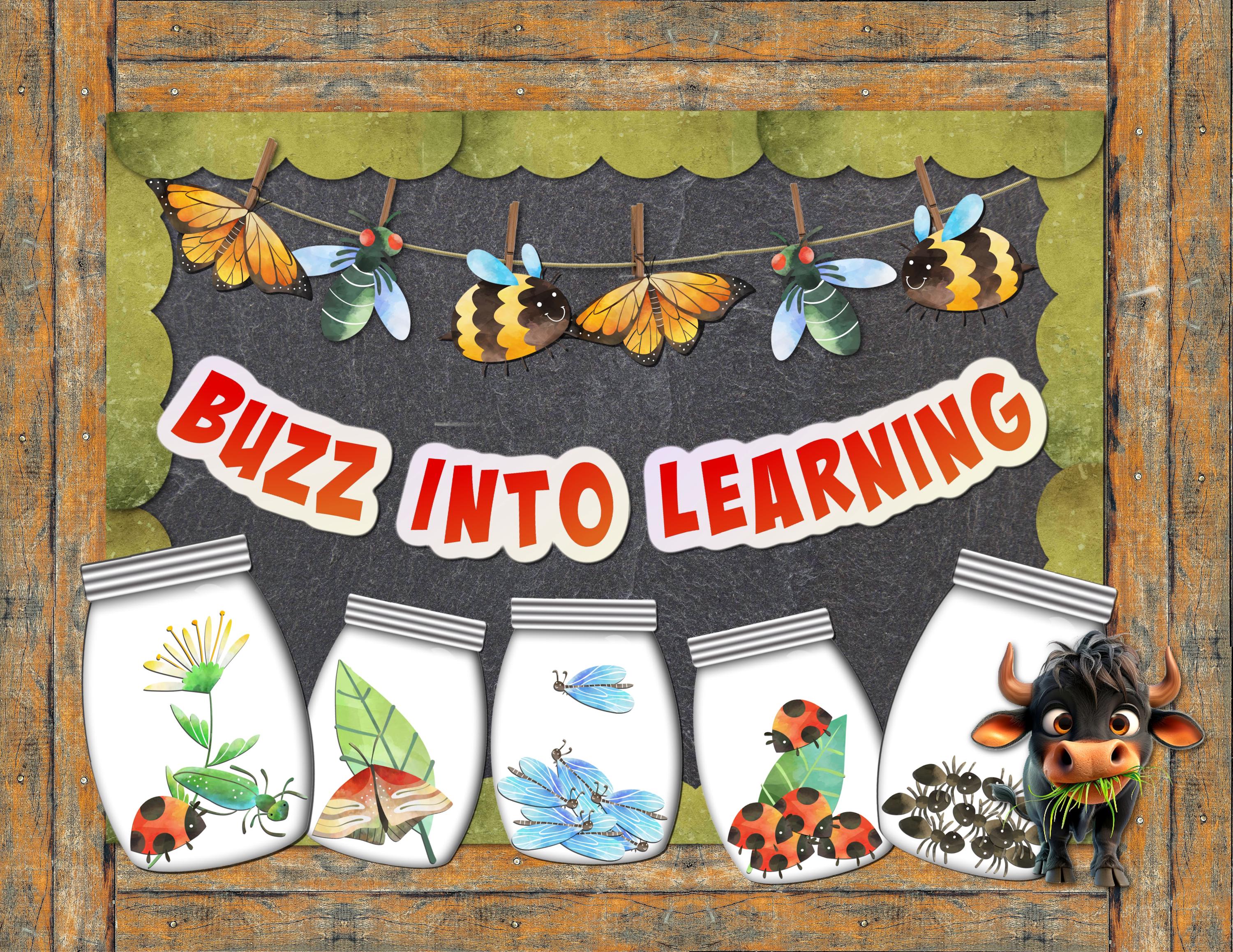 Bugs Bulletin Board | Bulletin Board Preschool | Bug Classroom Decor ...