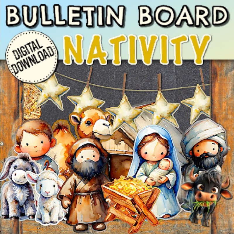 Advent Bulletin Board - Etsy