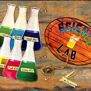 Science Bulletin Board | Bulletin Board Kit | Summer Camp Decor | Door ...