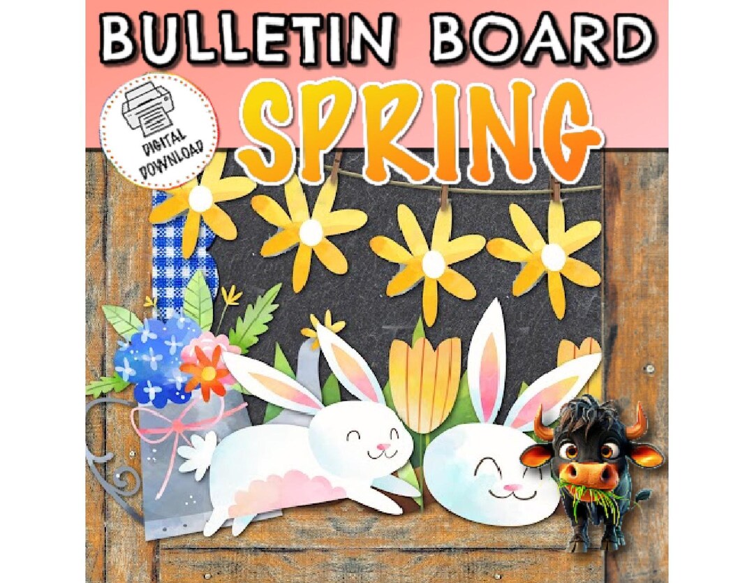 Spring Bulletin Board | Bulletin Board Preschool | Spring Classroom ...