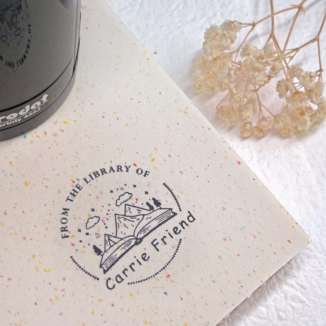 Mini Self-inking Stamp Self Inking Stamper Book Procreate Stamp ...