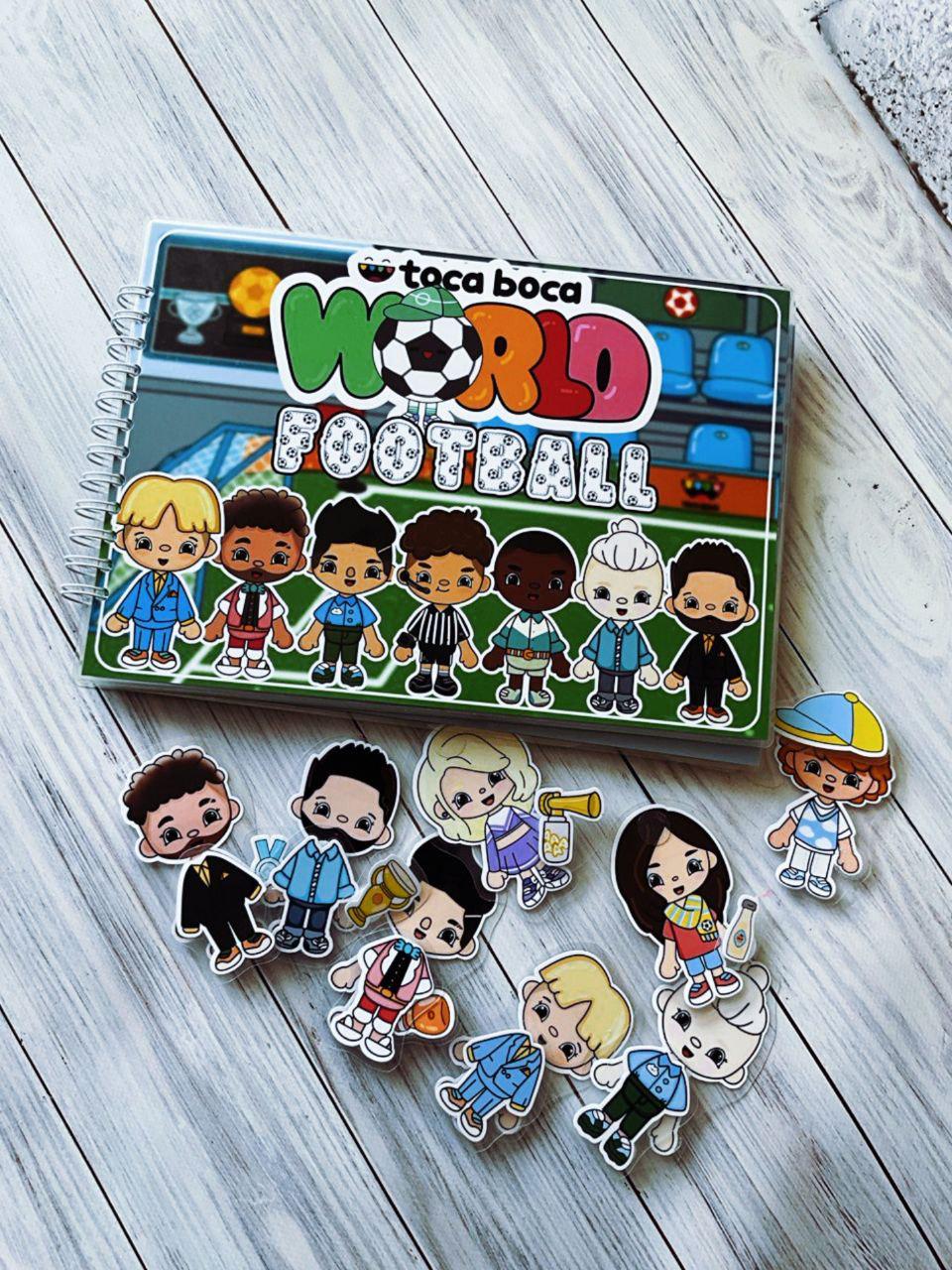 Toca Boca Book Football Active Book DIY - Etsy