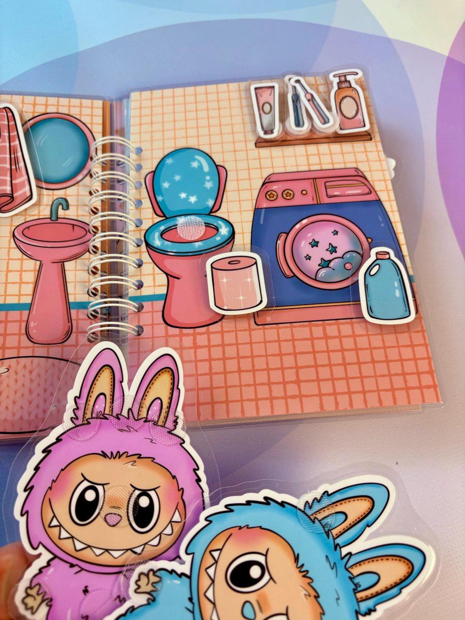 DIY Labubu Book/labubu Paper House/characters and Clothes/printable ...