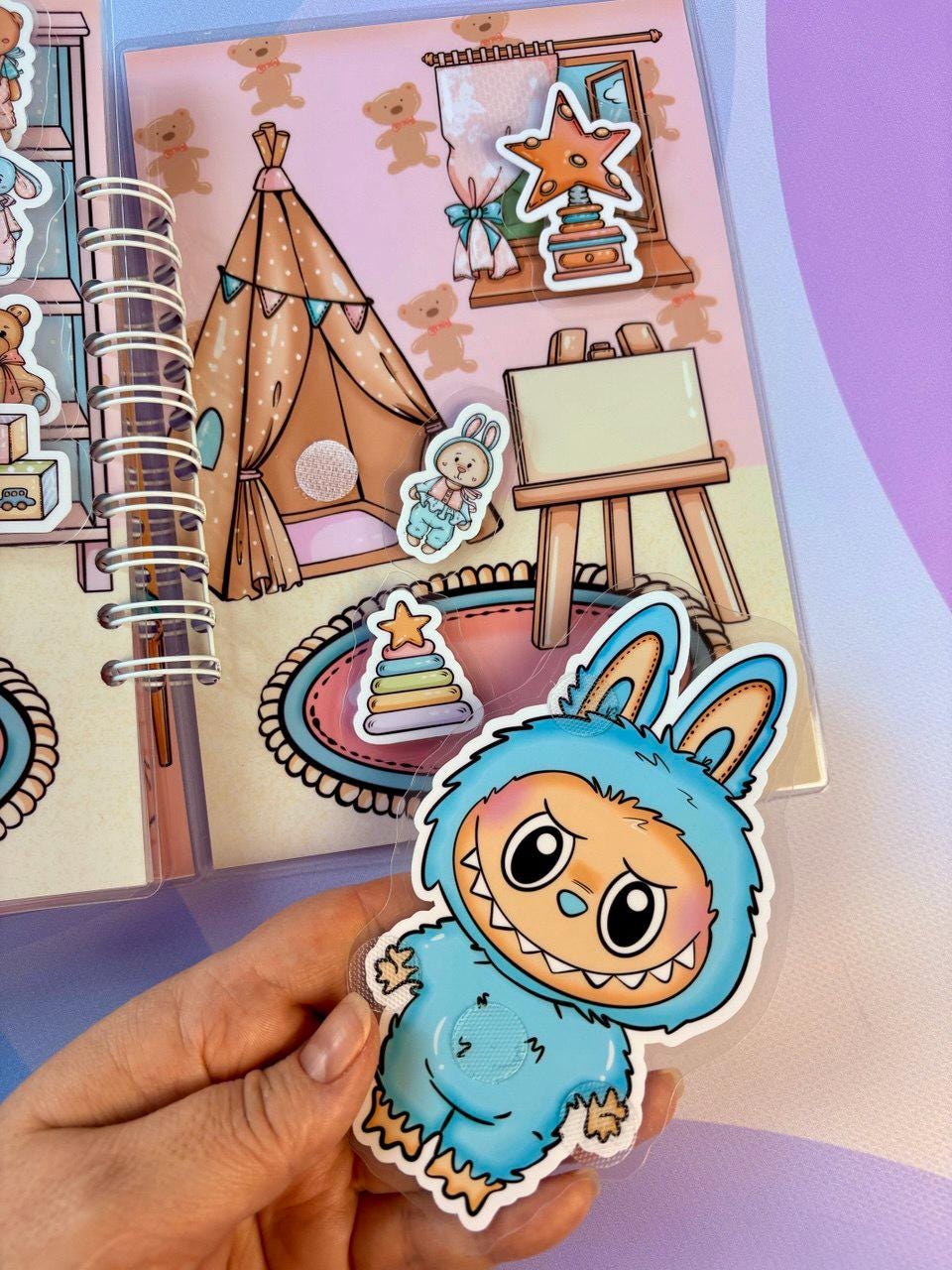 DIY Labubu Book/labubu Paper House/characters and Clothes/printable ...