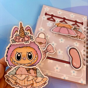 DIY Labubu Book/labubu Paper House/characters and Clothes/printable ...