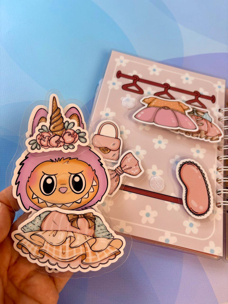 DIY Labubu Book/labubu Paper House/characters and Clothes/printable ...