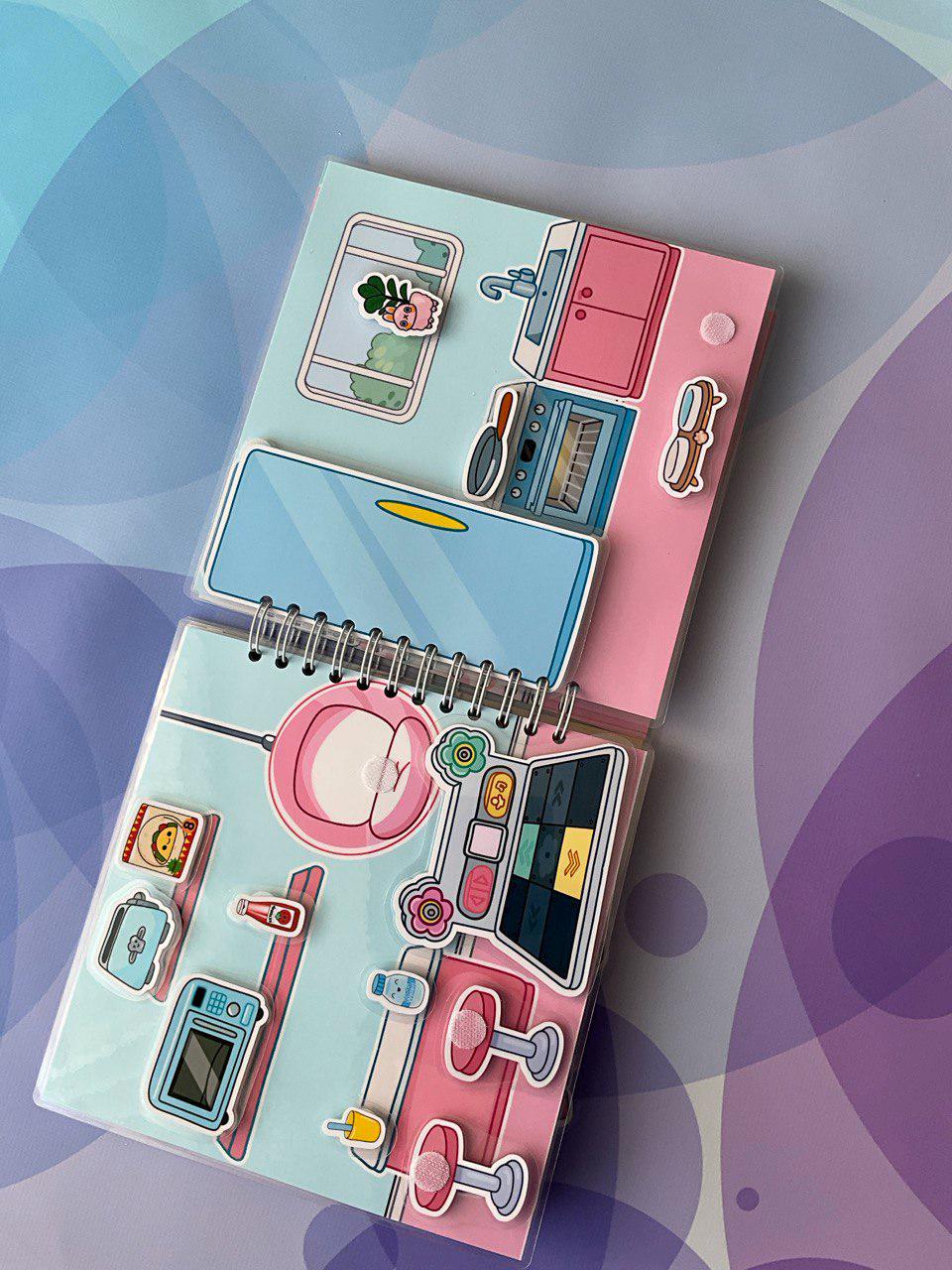DIY Toca Boca Paper Dollhouse Template - Printable Paper Set for Kids ...